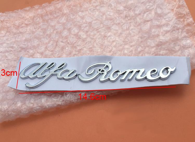 Alfa Romeo 3D Signature Metal Sticker – Alfa Styling