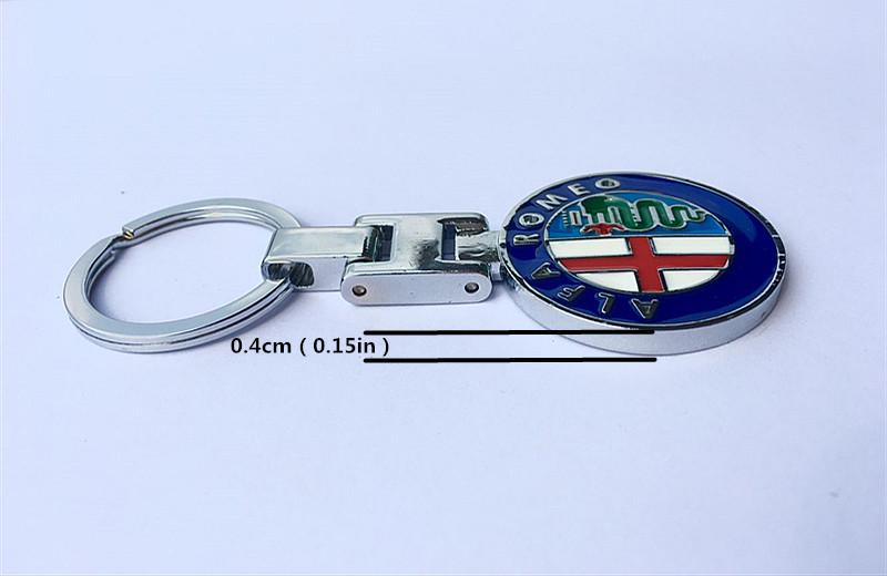 Alfa Romeo Big Logo Metal Keychain – Alfa Styling