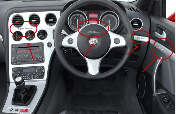 Alfa Romeo Brake Caliper Decal High Temp Resistant 4x80mm – Alfa Styling